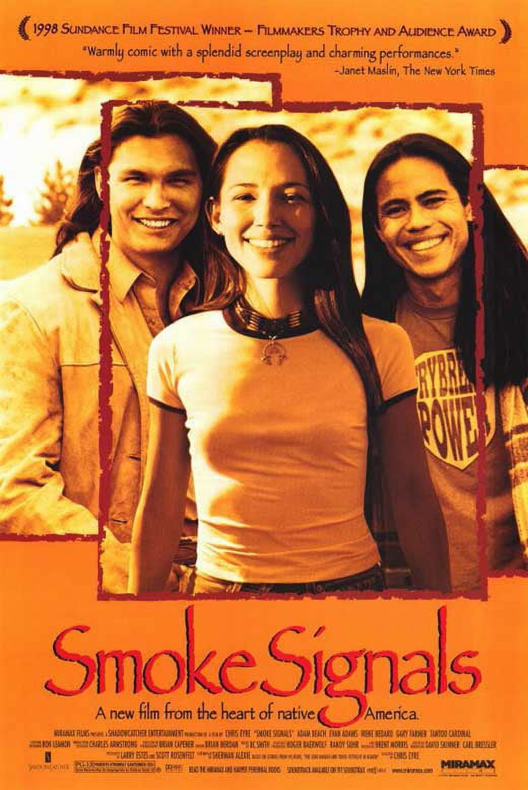 Smoke Signals - movie POSTER (Style B) (11" x 17") (1998) - Walmart.com