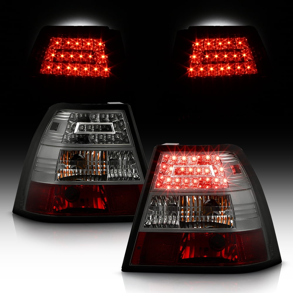Smoked 99-05 VW Jetta Mk4 Bora Led Perform Tail Lights Lamps Left+Right ...