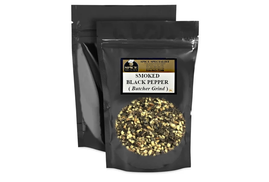 Smoked Black Pepper ( BUTCHER GRIND ) - 10 oz Bag - KOSHER - Walmart.com