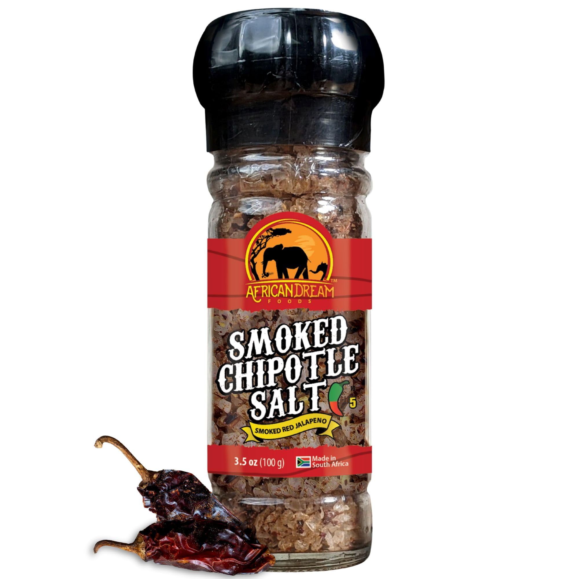 Smoked Chipotle Spicy Salt YPF5 Seasoning by African Dream Foods ...