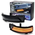 Smoked Lens Dynamic Sequential Blink/Flow Full LED Side Mirror Turn ...