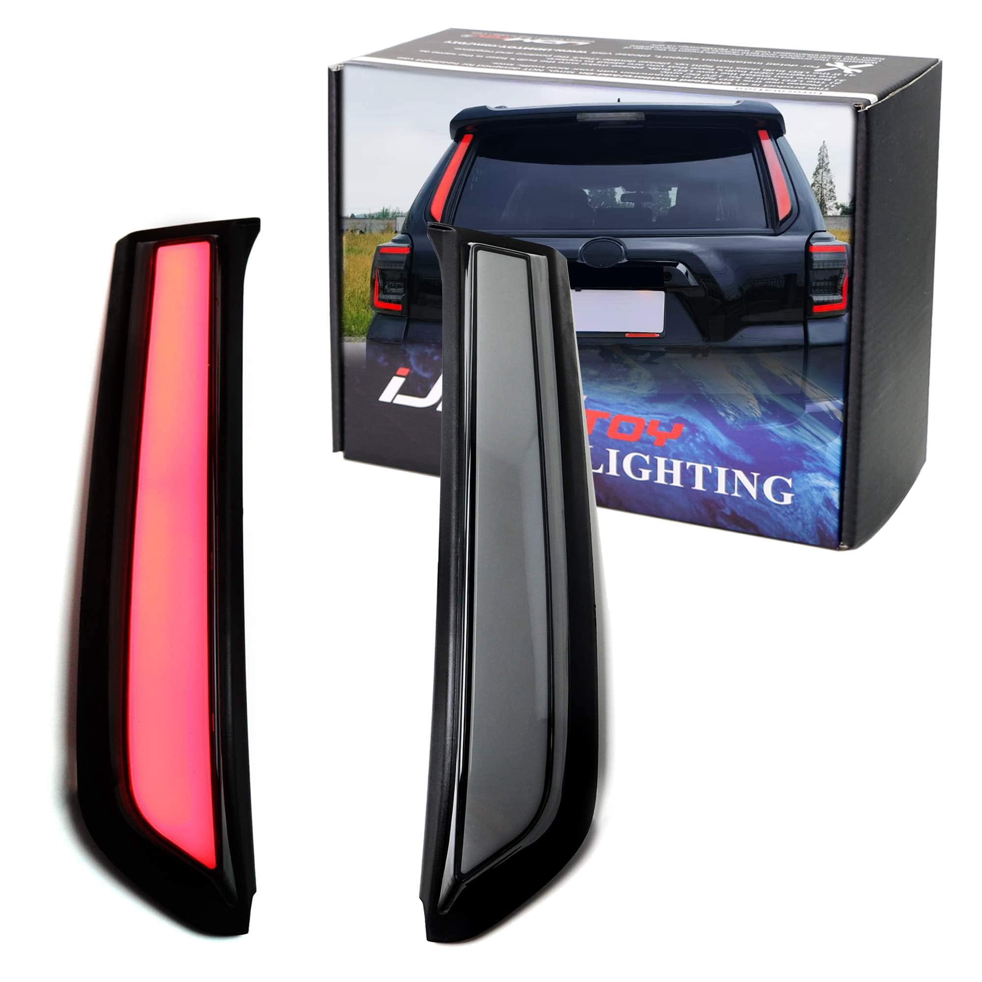 Smoked Lens Full LED Vertical Fit Tail/Brake Light Bar Kit For 2010 ...