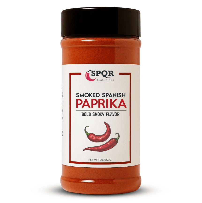 SPQRSeasonings Smoked Spanish Paprika, 7 Ounce Jar, Bold Smoky Flavor ...