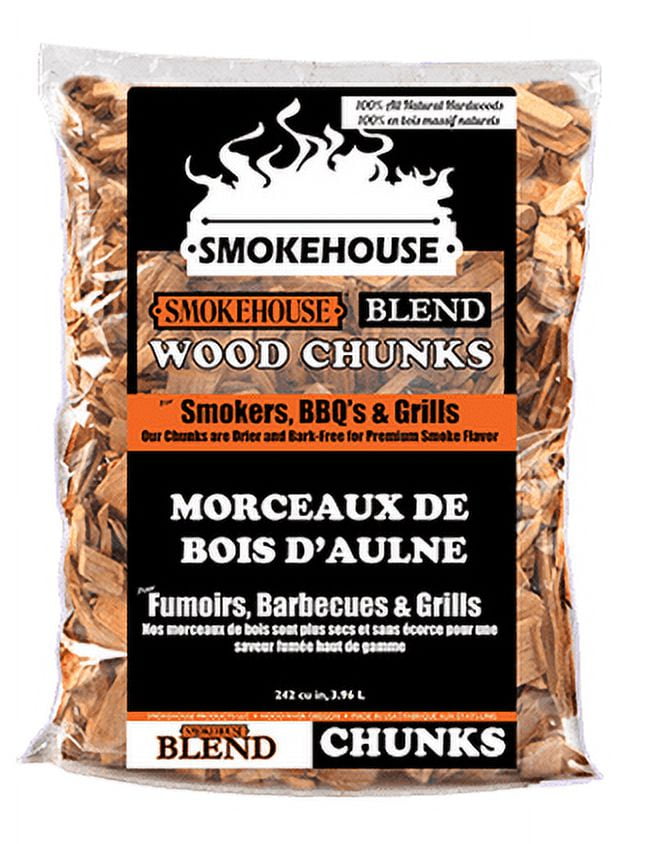 Smokehouse Wood Chunks Natural Smoker Chips, 1.75 lb - Walmart.com