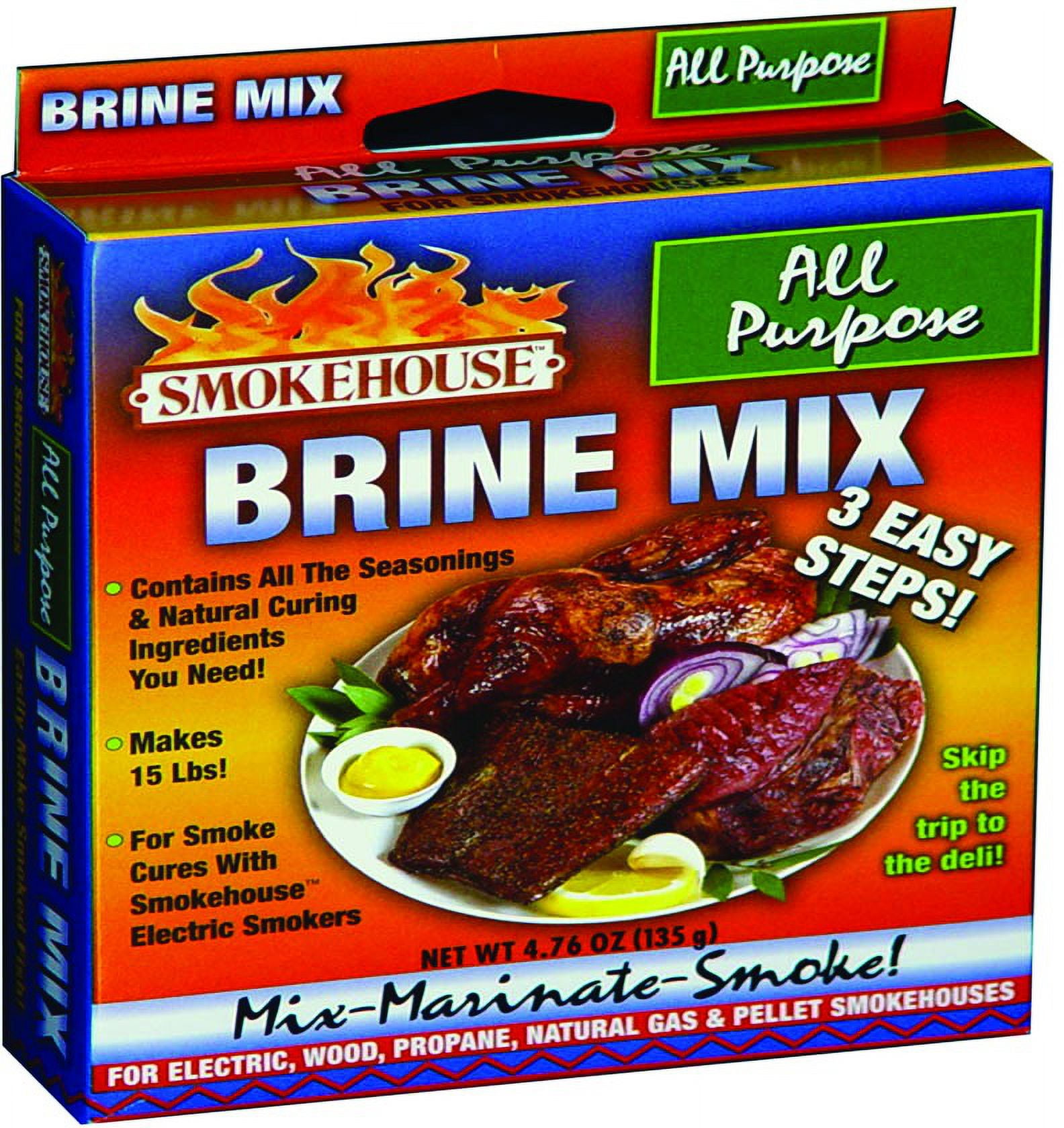 Smokehouse Products All Purpose Natural Brine Mix, Pack of 1 - Walmart.com
