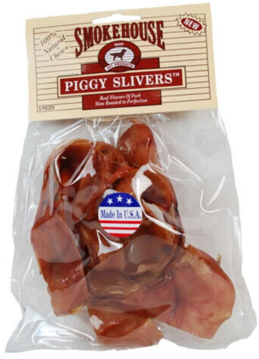 Smokehouse USA Made Piggy Slivers Dog Chew [New Dog Supplies, Dog Meat ...