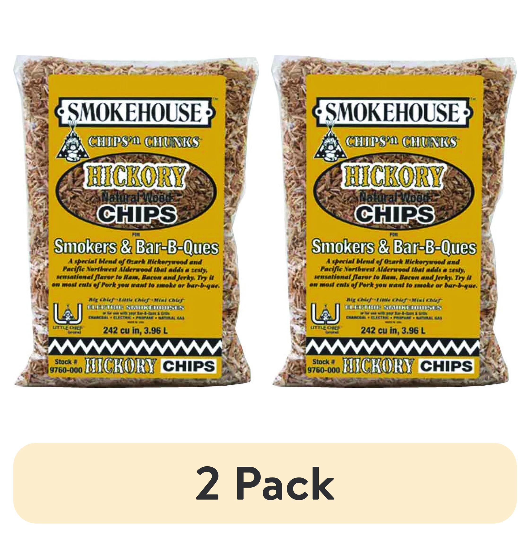 (2 pack) Smokehouse Wood Chips for Smokers and Grills, 1.75 lbs ...