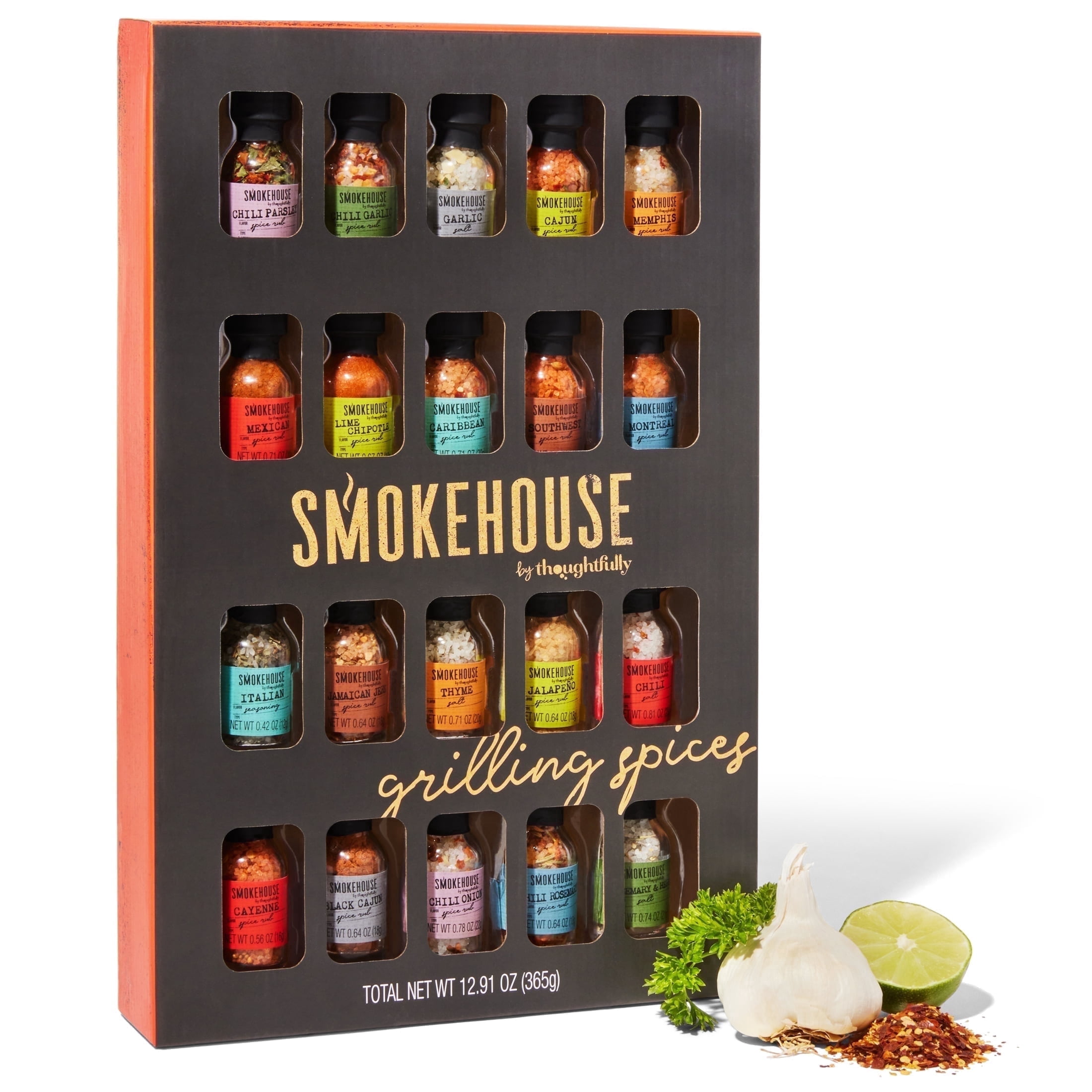 Smokehouse Ultimate BBQ Rubs and Meat Seasonings Gift Pack, 20pk ...