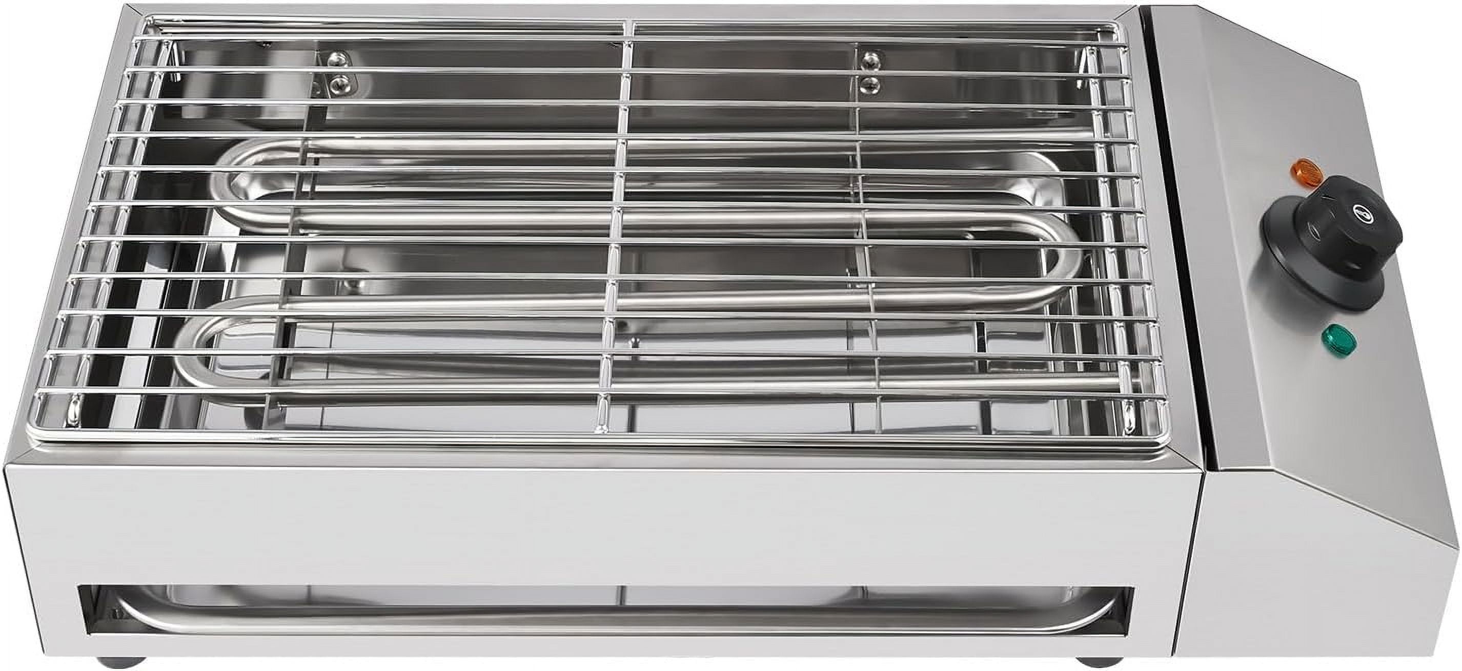 Smokeless Indoor Grill, 1800W 110V Commercial Portable BBQ Grill Non ...