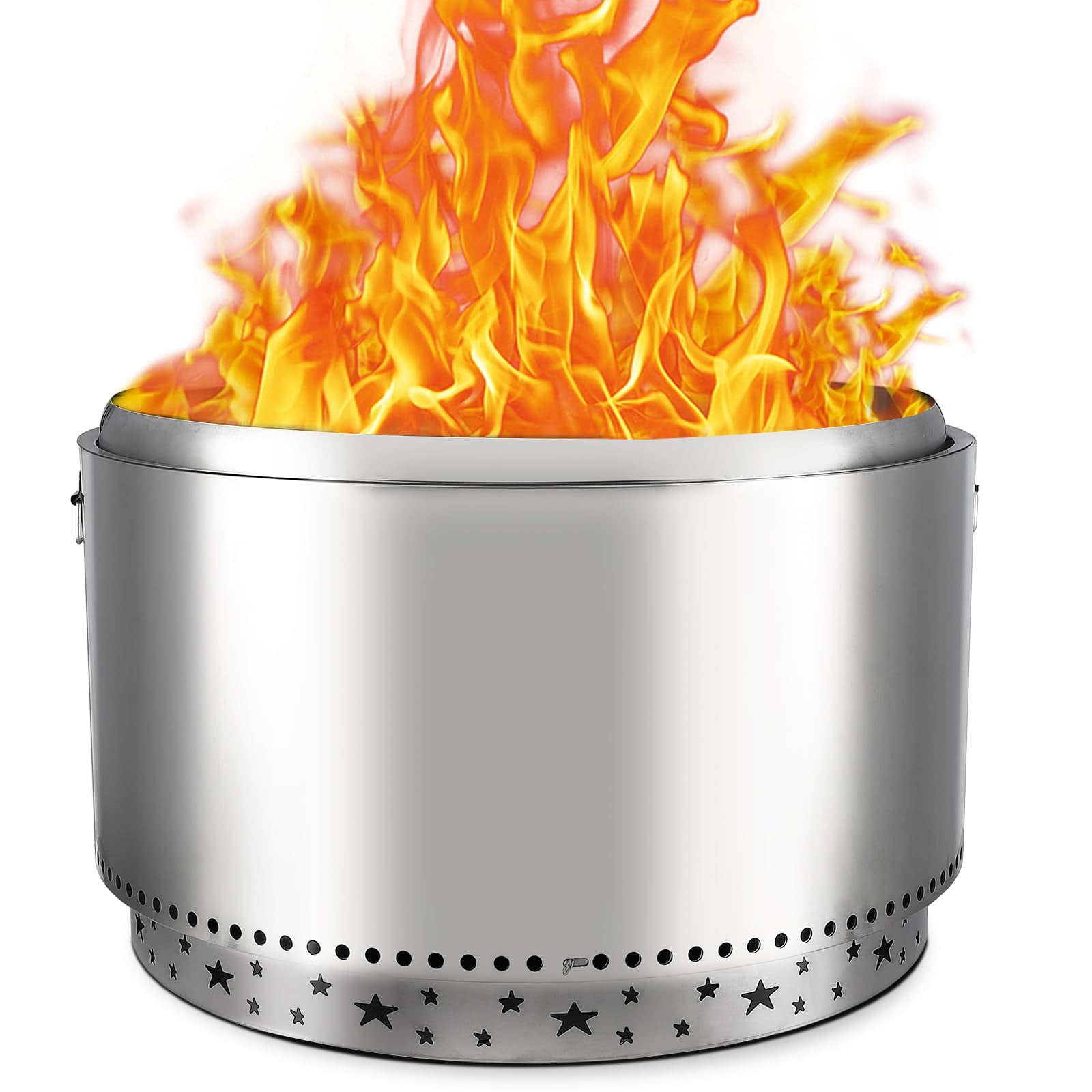 Smokeless Portable Fire Pit, CamberFire Pit Smokeless, Lightweight ...