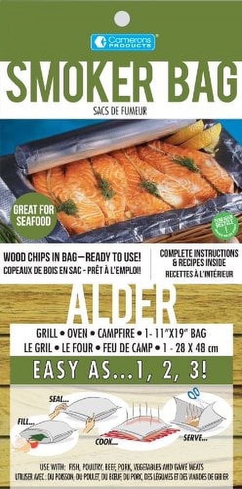 Smoker Bag - Alder Smoking Bag for Indoor or Outdoor Use - Easily ...