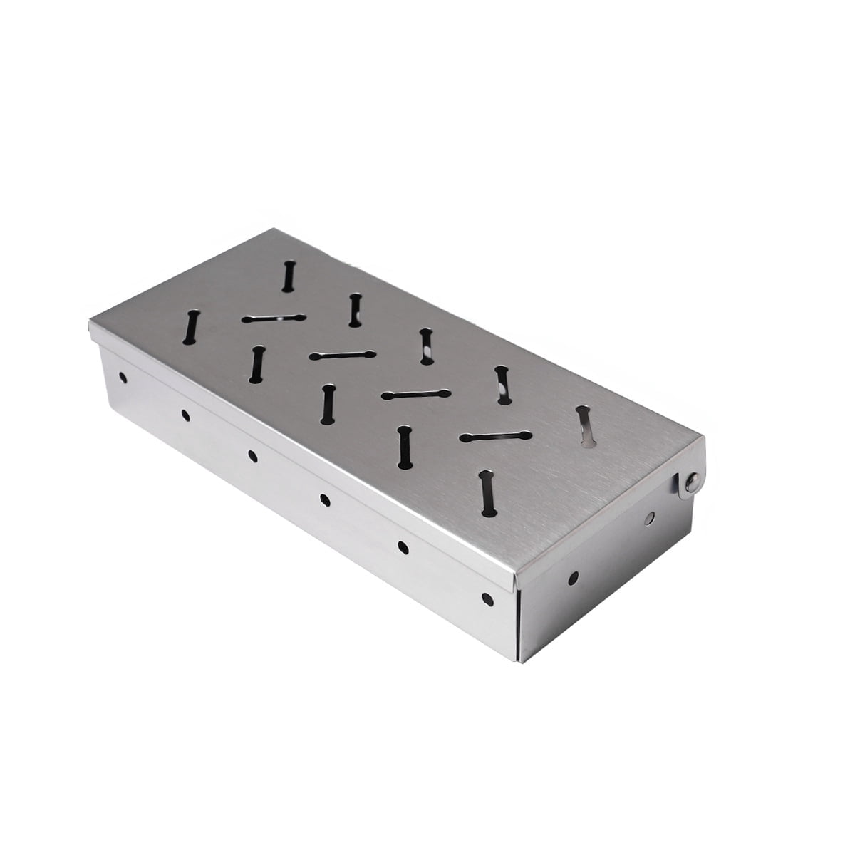 Smoker Box for Grill,Wood Chip Smoker Box，Stainless Steel Pellet ...