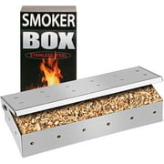 Side Smoker Box For Charcoal Grill