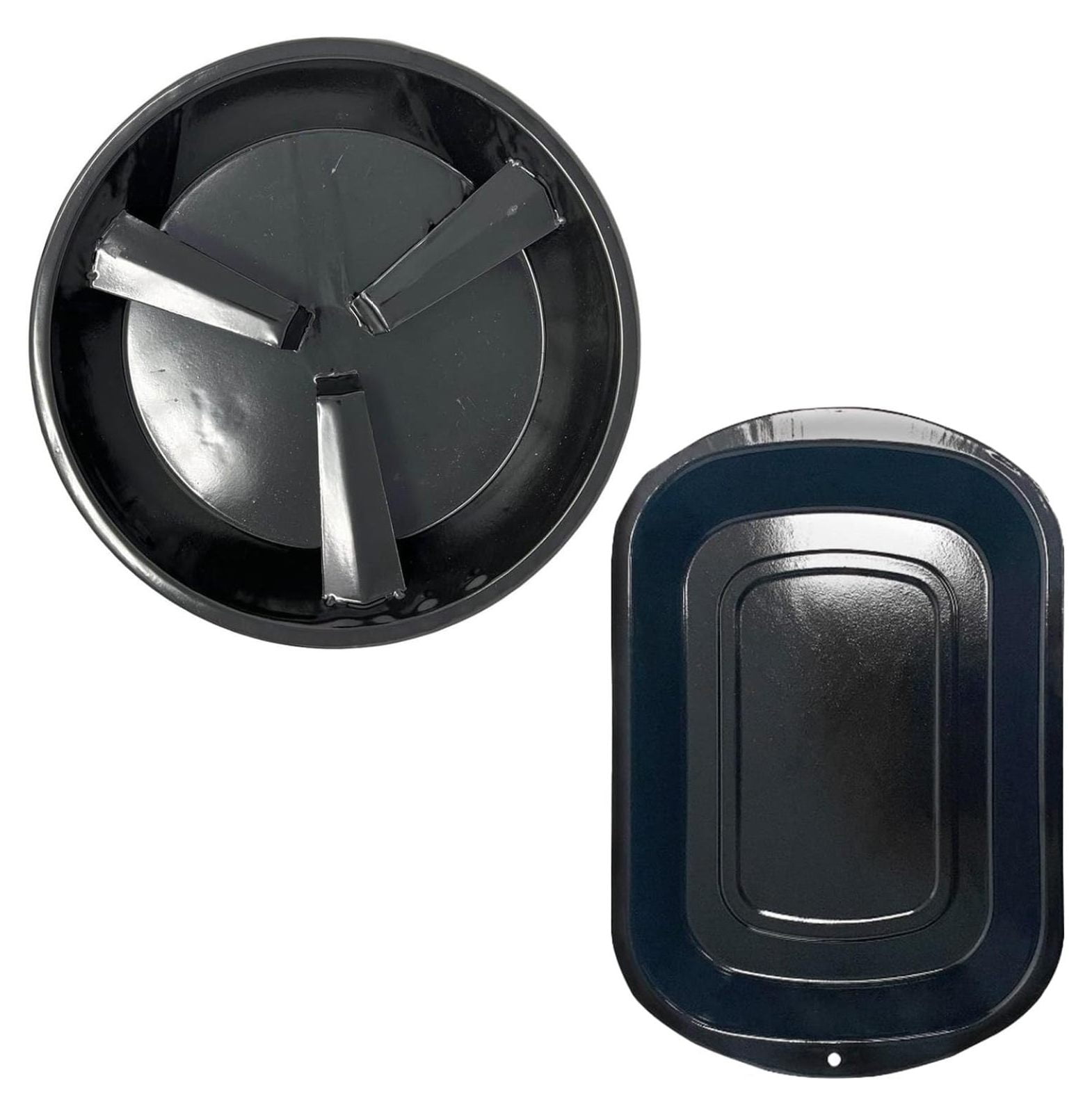 Smoker Flame Disk Bowl and Water Pan Combo Kit for Masterbuilt Smokers ...