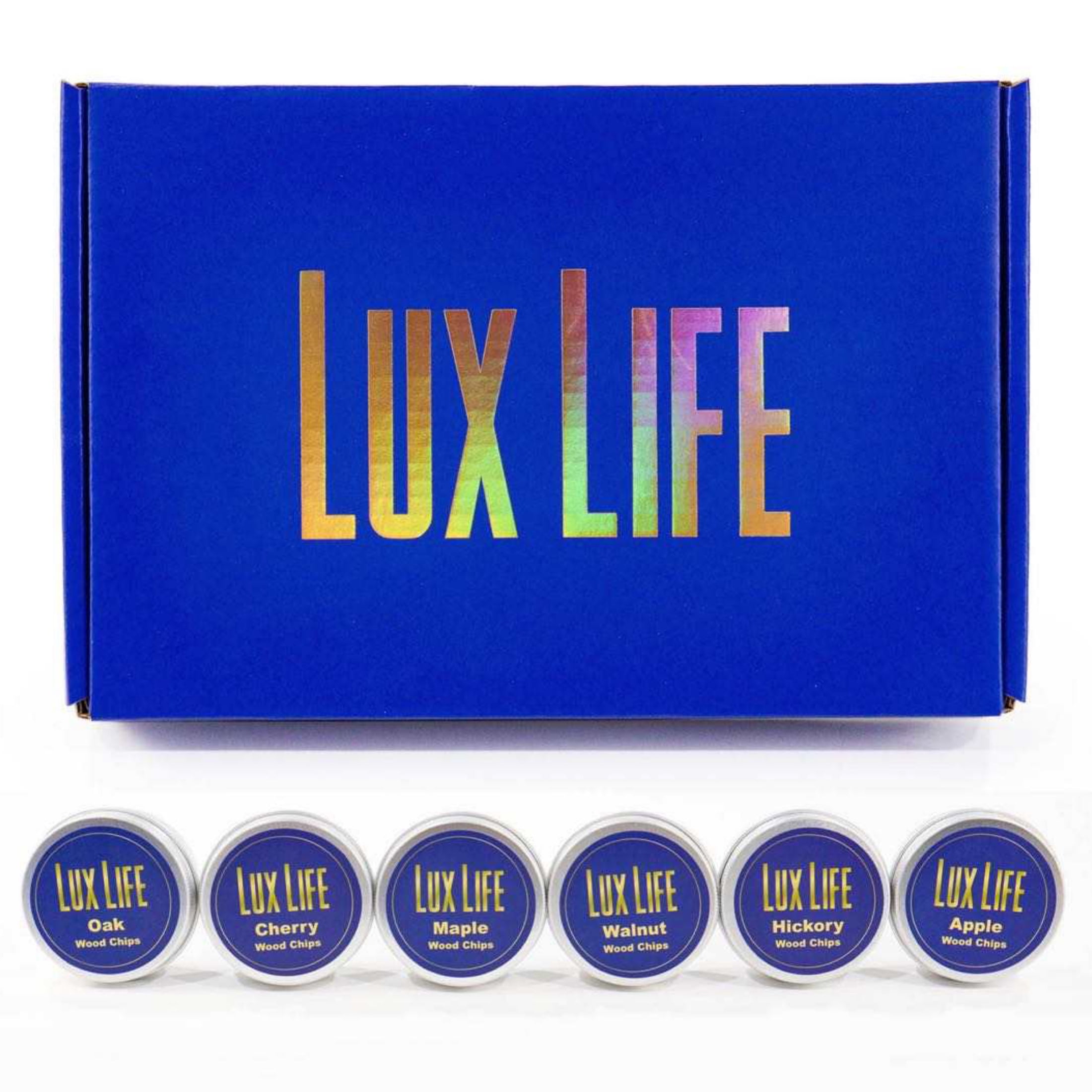 Smoker Wood Chip Kit: 6 Flavorful Wood Chips, Ideal for Whiskey ...