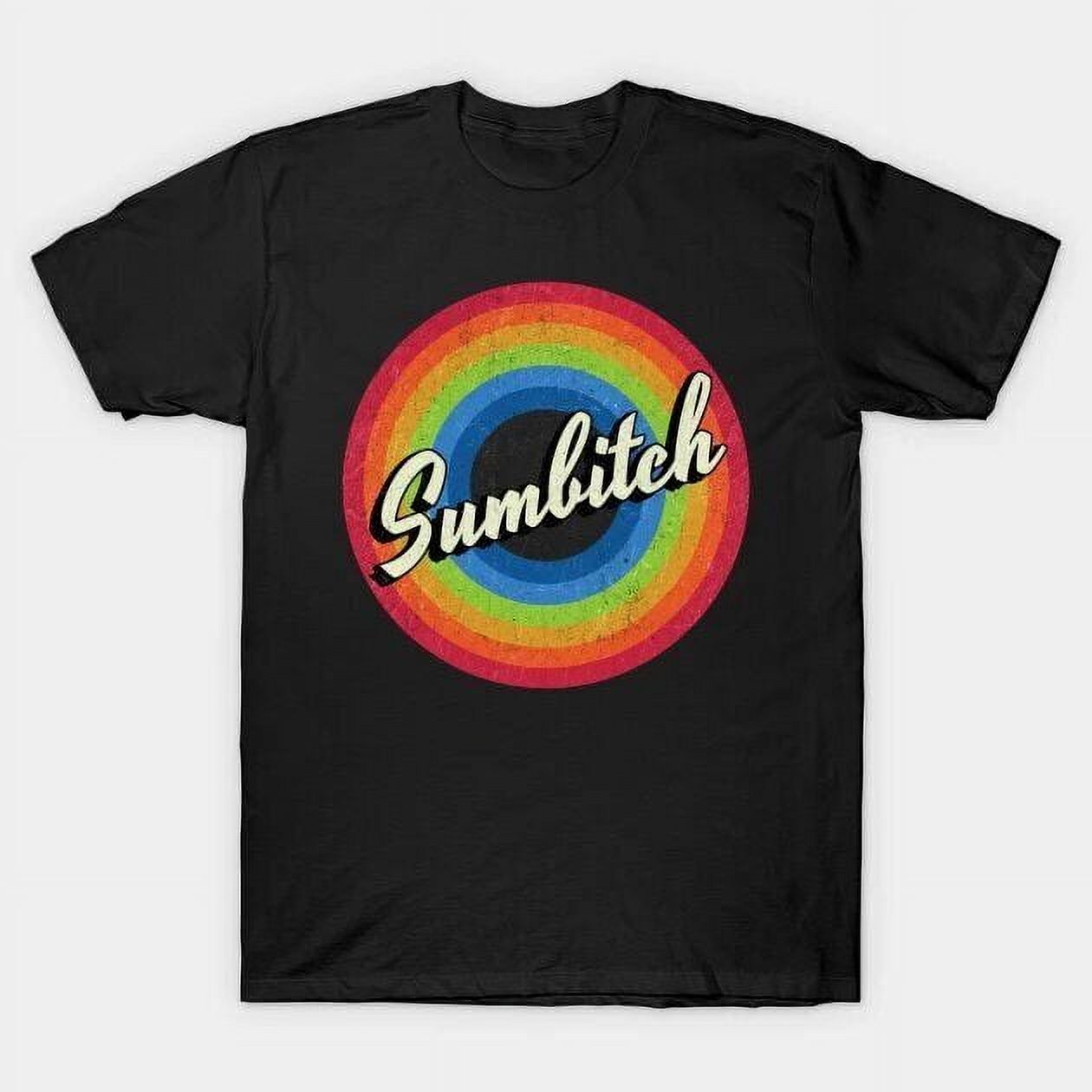 Smokey And The Bandit Rainbow T-Shirt Smokey Bear Sumbitch Design ...