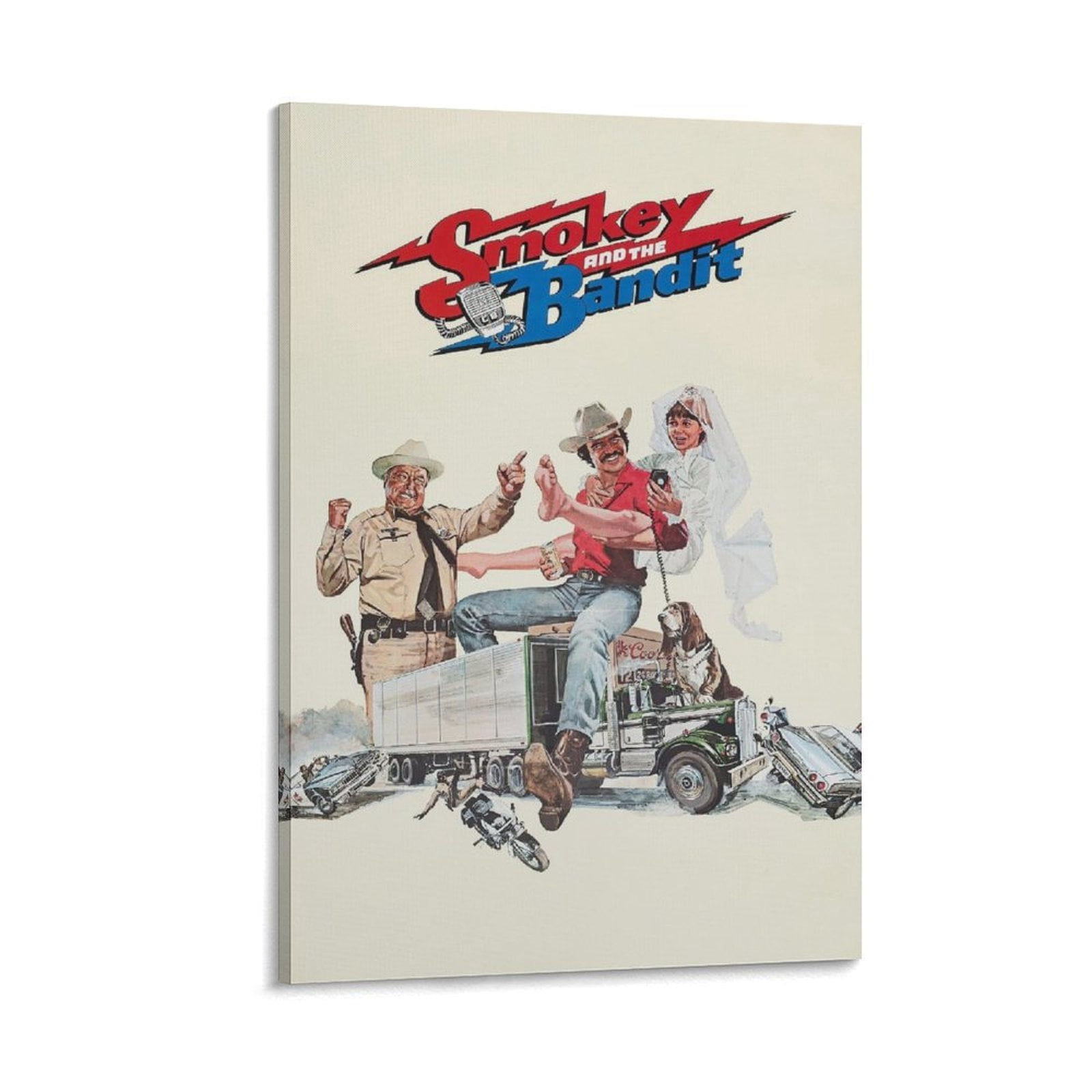 Smokey And The Bandit Retro Movie Poster (1) Print Photo Art Painting ...