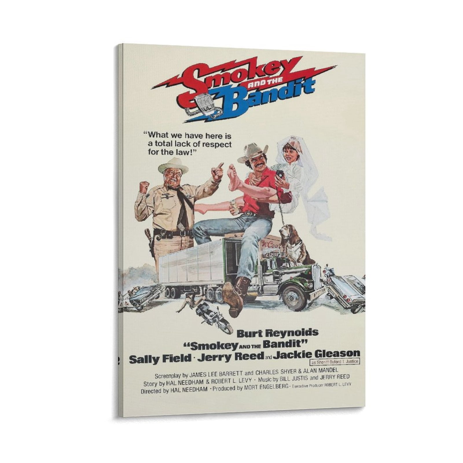 Smokey And The Bandit Retro Movie Poster (2) Poster Cool Artworks ...
