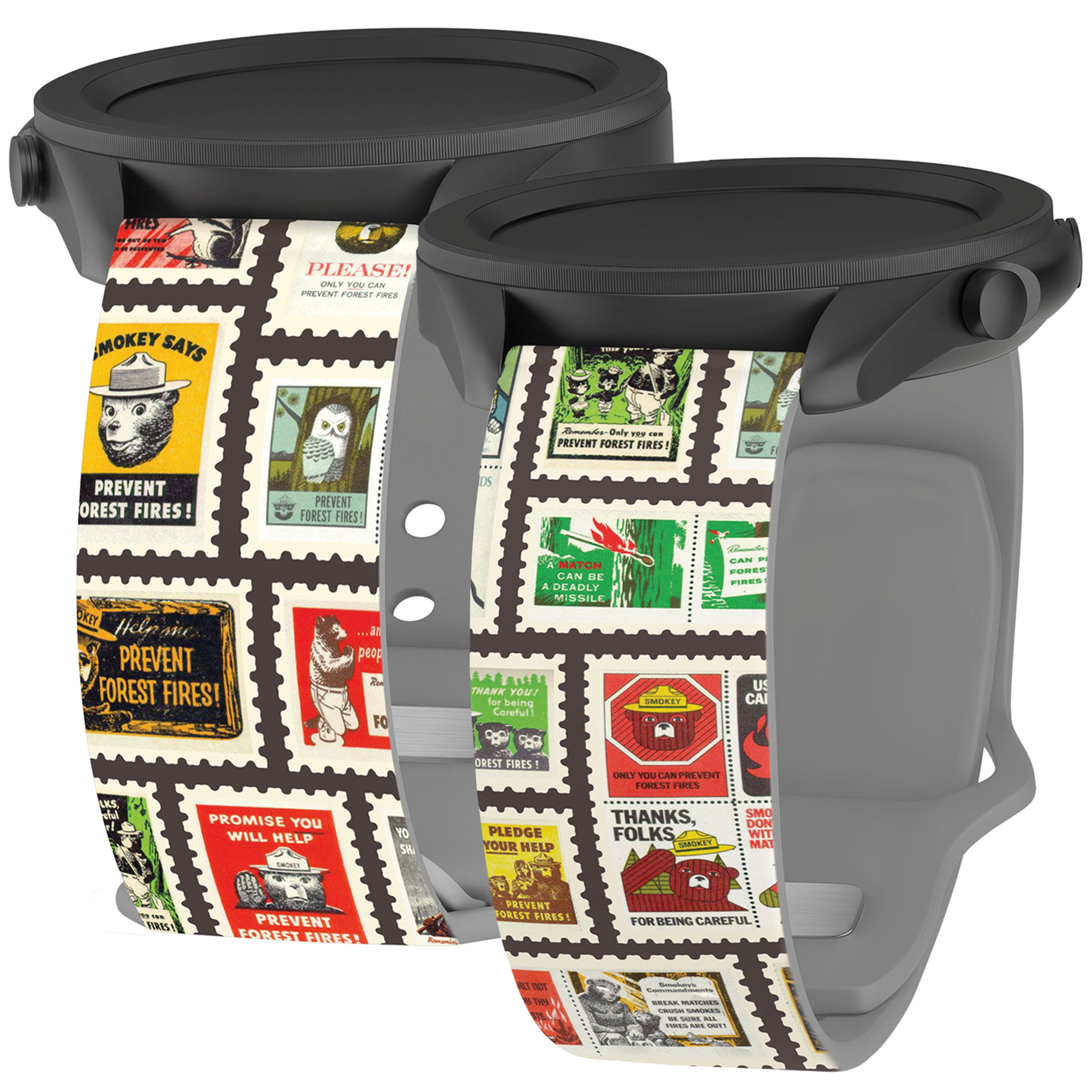 Smokey Bear HD Watch Band Compatible with Samsung Galaxy Watch (22mm ...