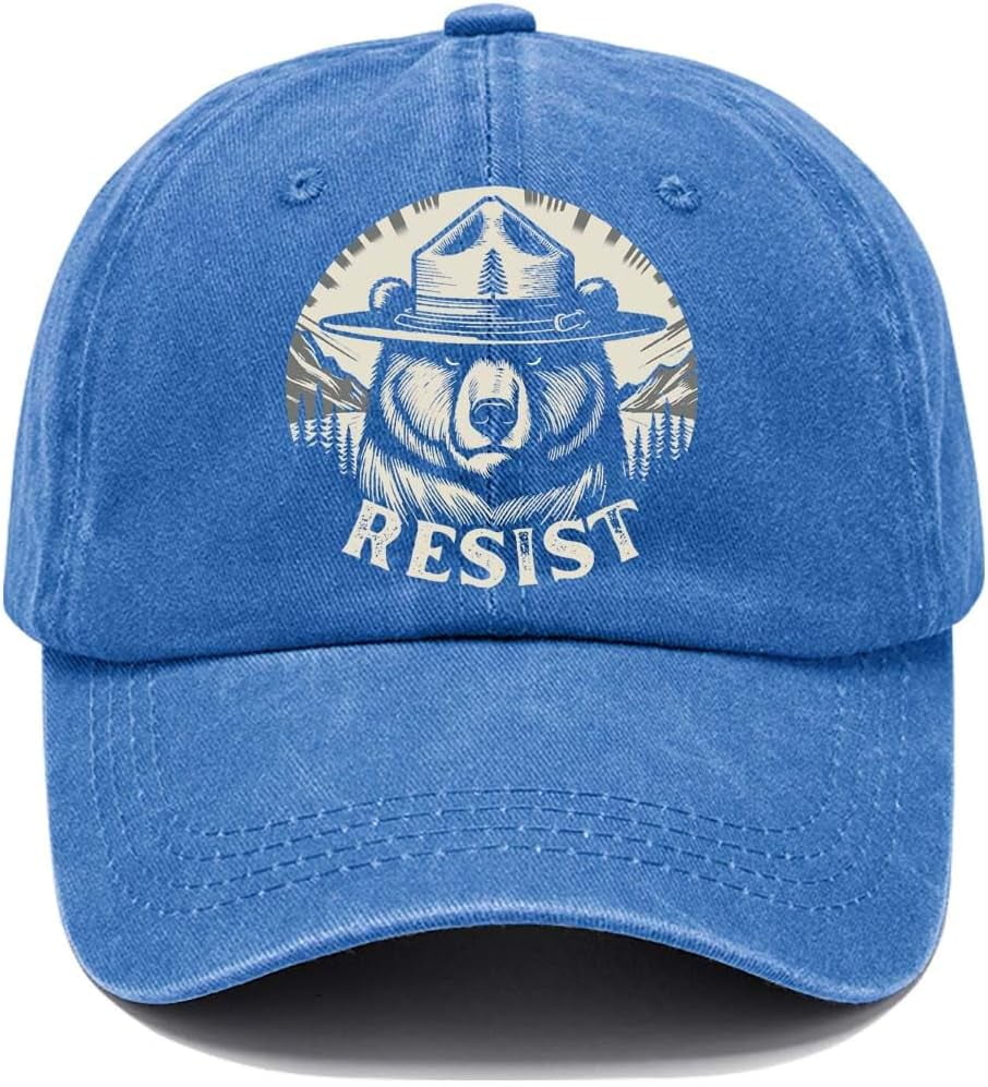 Smokey Bear Hat, Smokey The Bear Resist Hats Baseball Cap Unisex ...