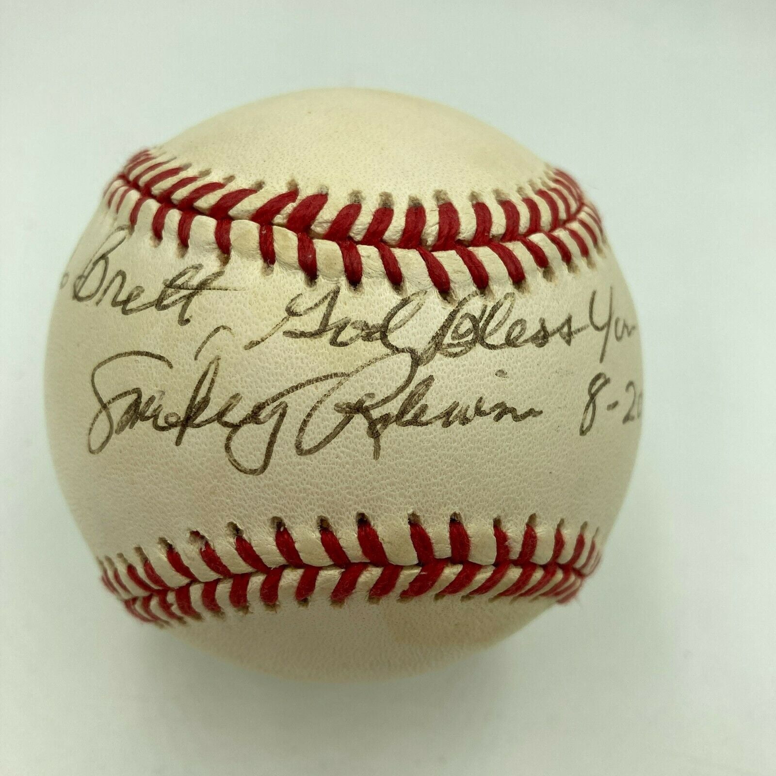 Smokey Robinson Signed Official Major League Baseball PSA DNA COA ...