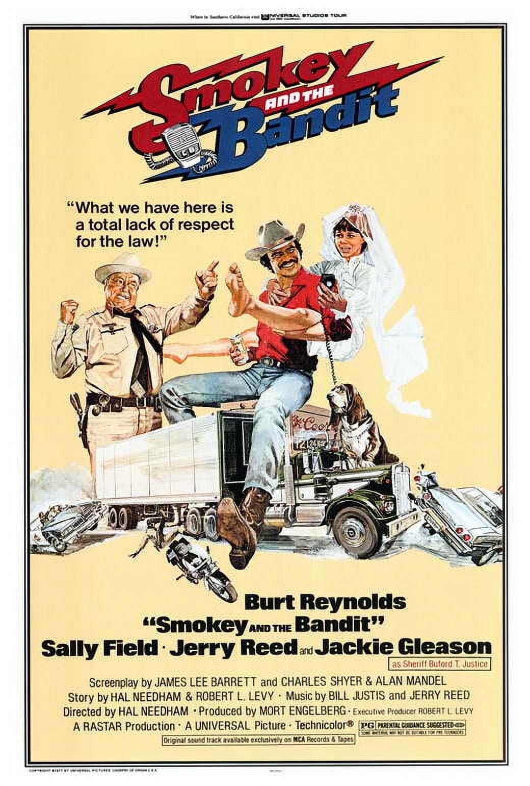 Smokey and the Bandit Movie POSTER 27" x 40" Style A - Walmart.com