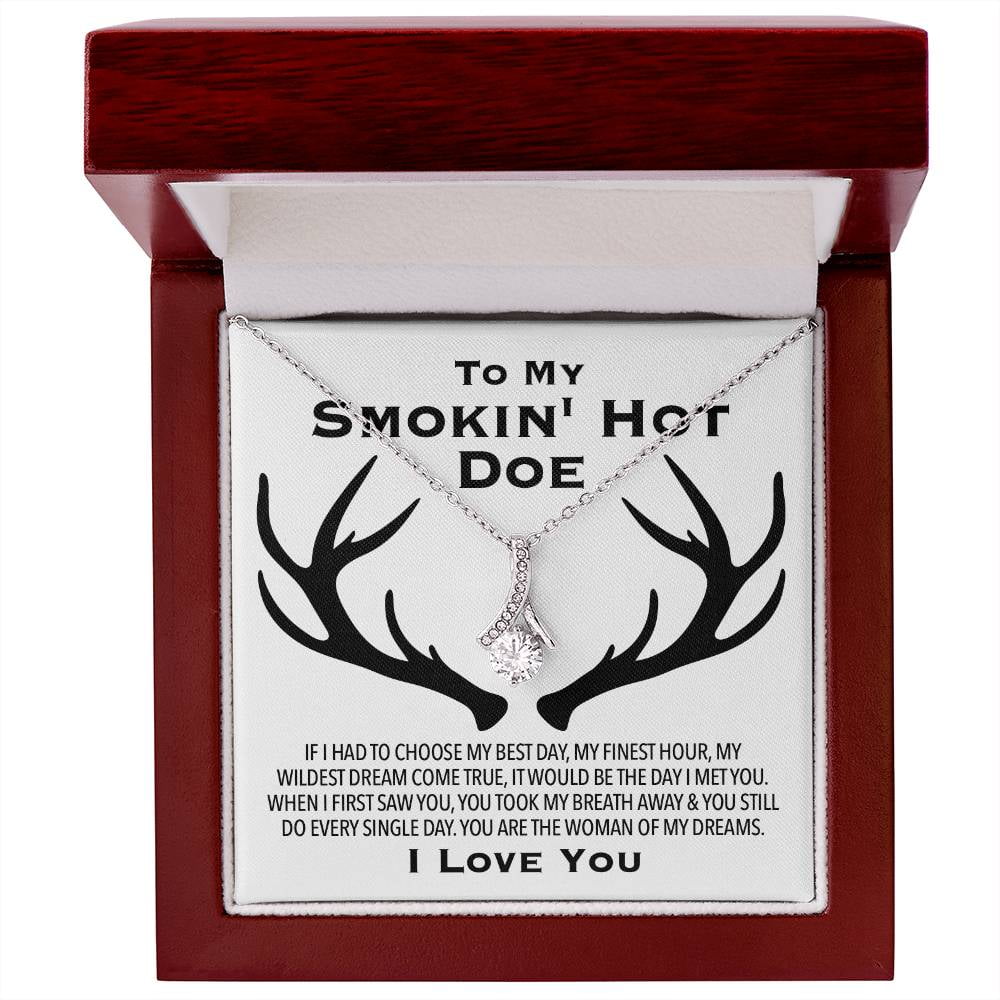 Smokin' Hot Doe Woman Of My Dreams Necklace, Alluring Beauty Necklace ...