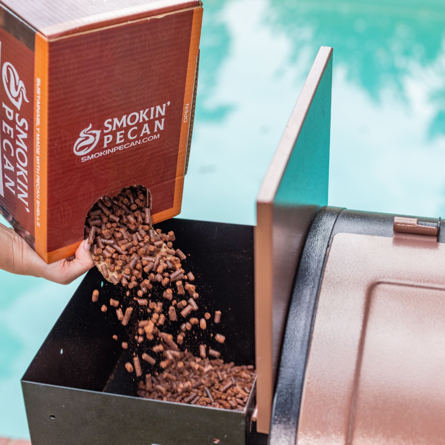 Pecan Shell Pellets - 20 lb Box - Walmart.com