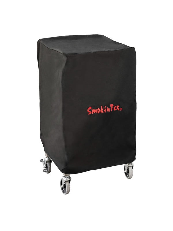 SmokinTex 1400 Electric Smoker Cover – Heavy-Duty Black Polyester ...