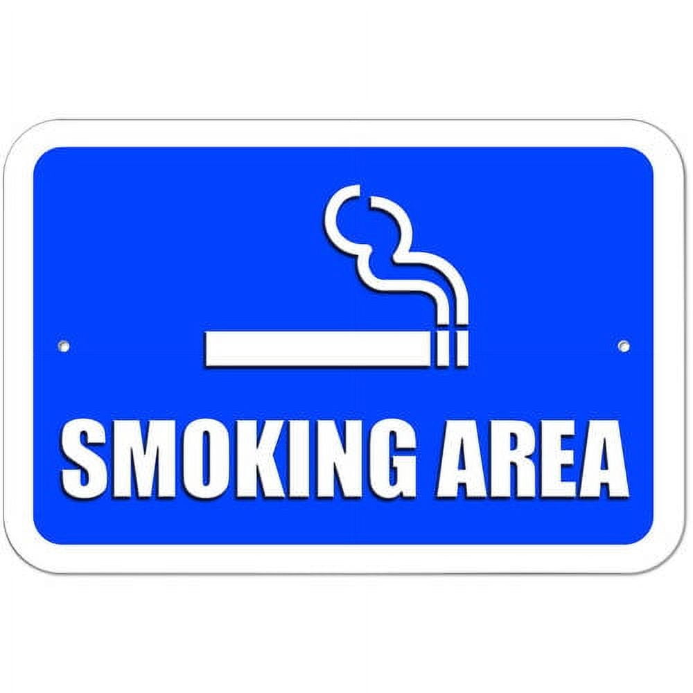 Smoking Area Sign - Walmart.com