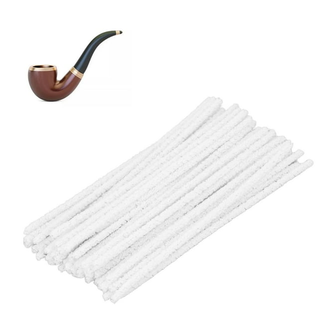 Smoking Pipe Cleaners, 200Pcs Blend Cotton Rods Tobacco Smoke ...