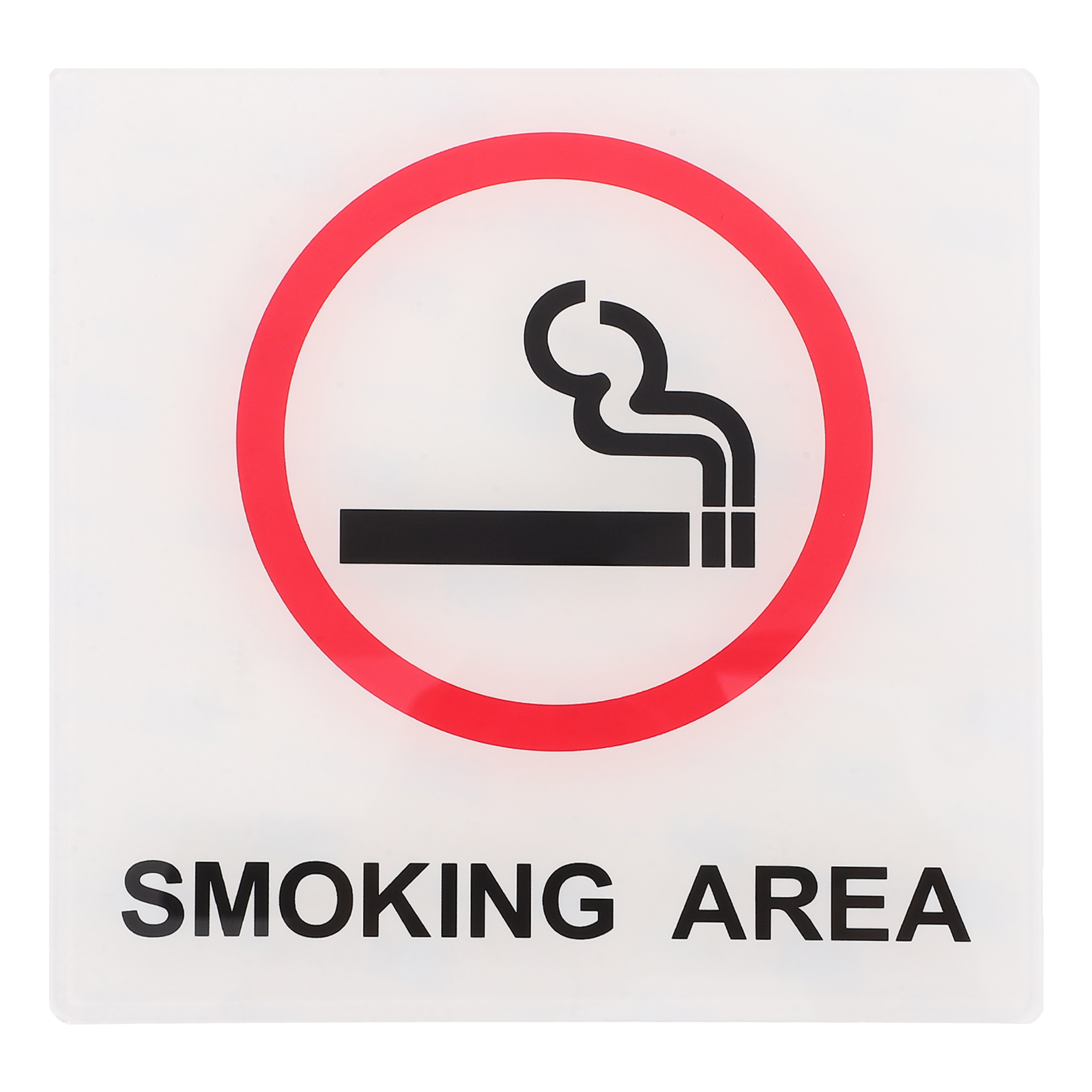 Smoking Sign,Office Restaurant Smoking Area Sign With Adhesive Back ...