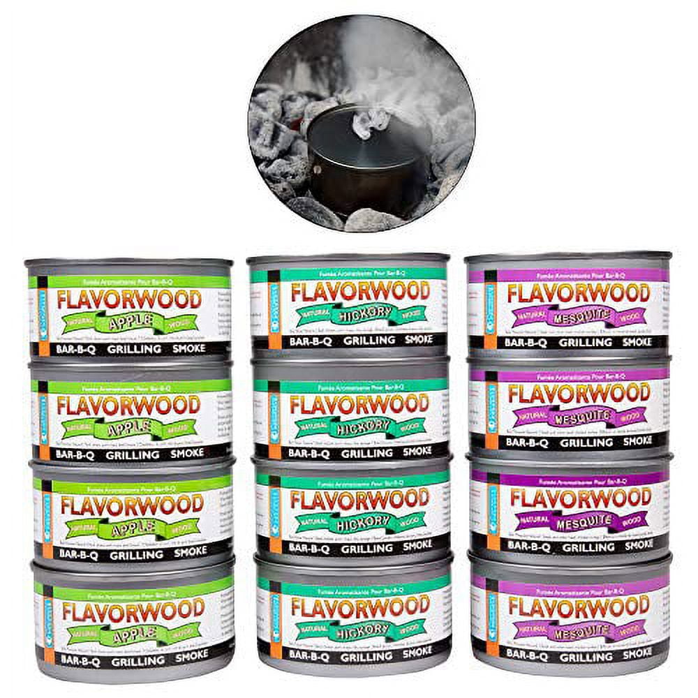Smoking Wood Pellets - Instant Smoke Box Cans Turn Any Grill into a ...