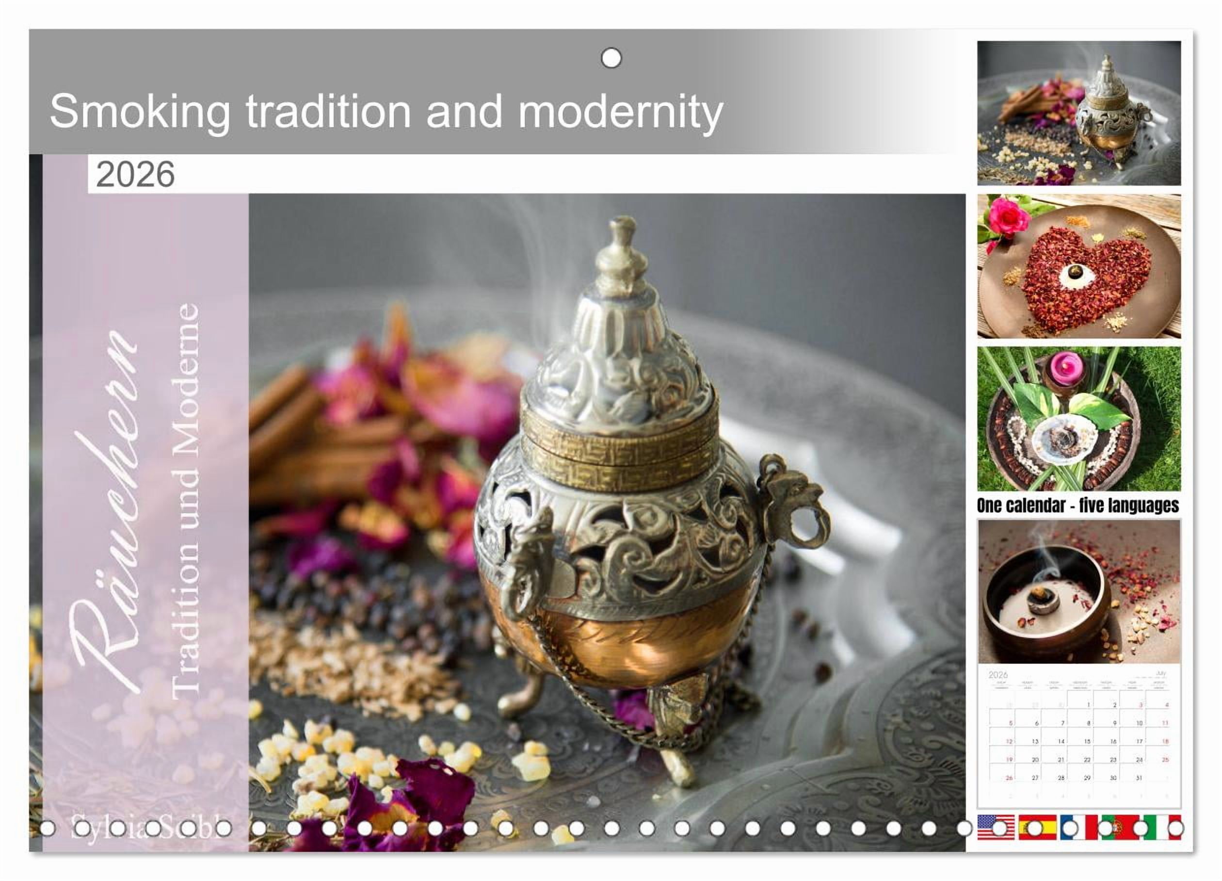 Smoking tradition and modernity (Monthly Wall Calendar 2026 11.7 x 16.5 ...