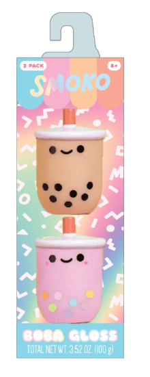 Smoko Boba Tea Lip Gloss- 2 Pack - Walmart.com