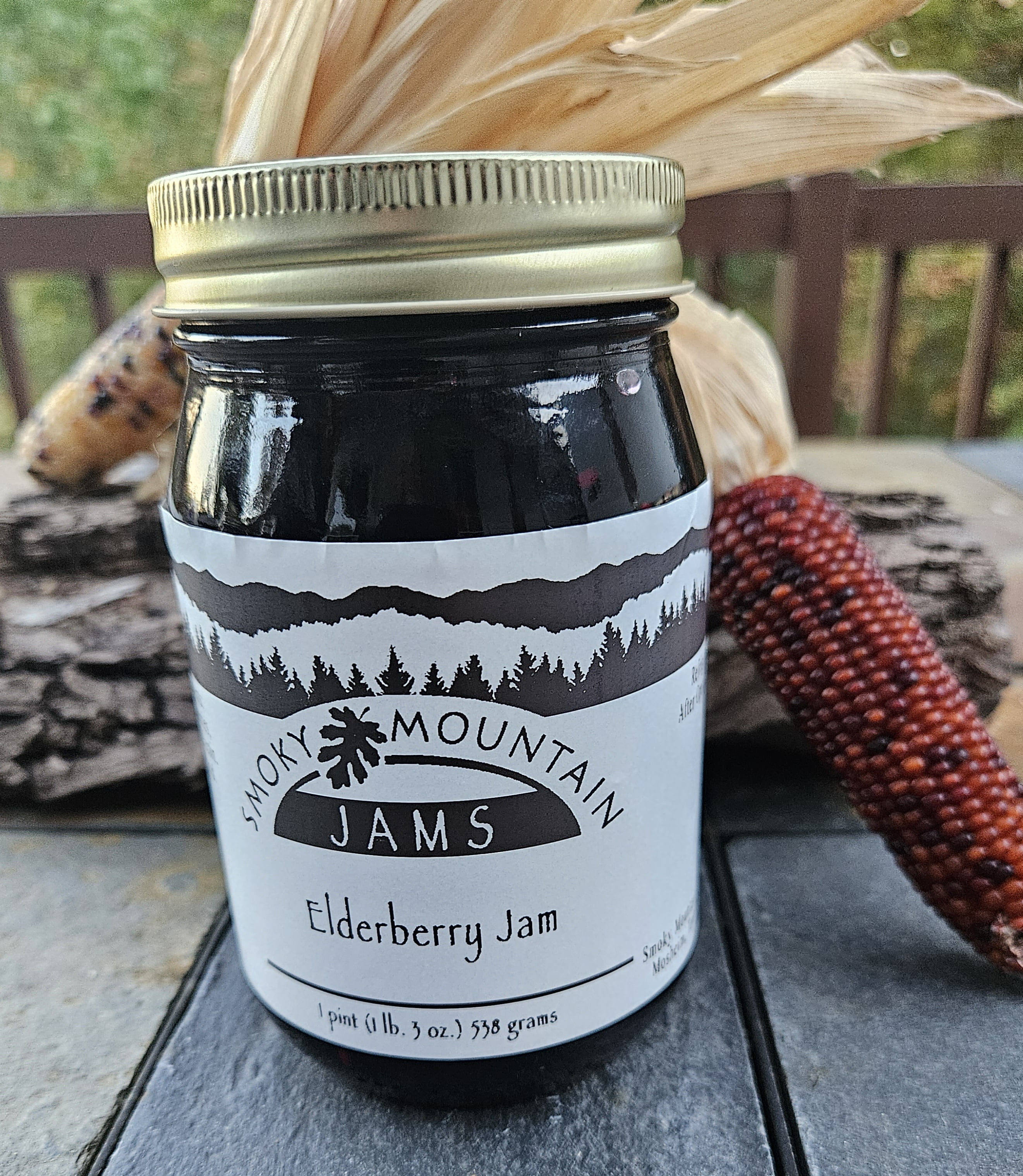 Smoky Mountain Jams Homestyle Elderberry Jam - Walmart.com