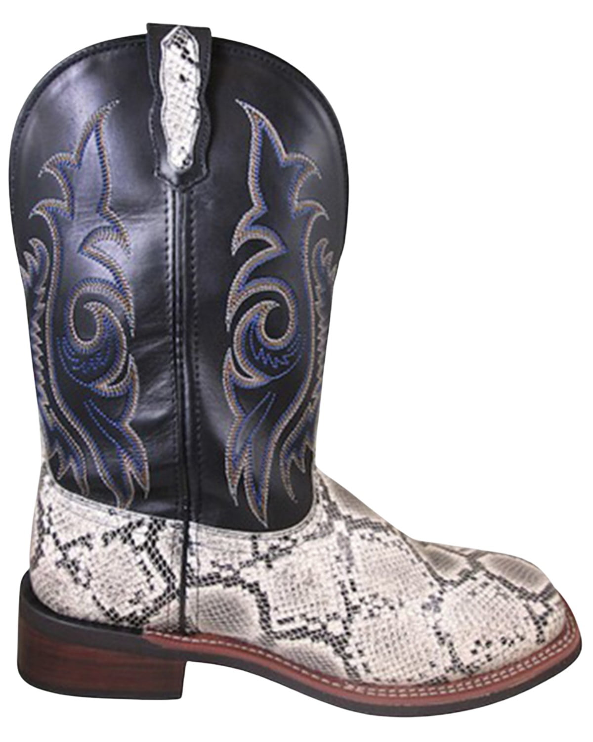 Smoky Mountain Men's Diamondback Western Boot Broad Square Toe - 4114 9 ...