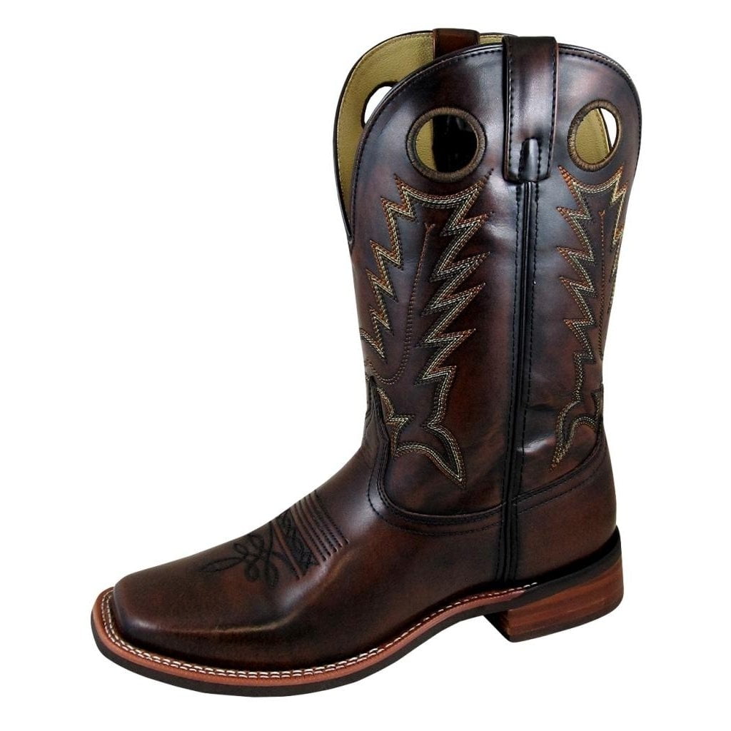 Smoky Mountain Western Boots Mens Landry Chocolate Brown 4040 - Walmart.com