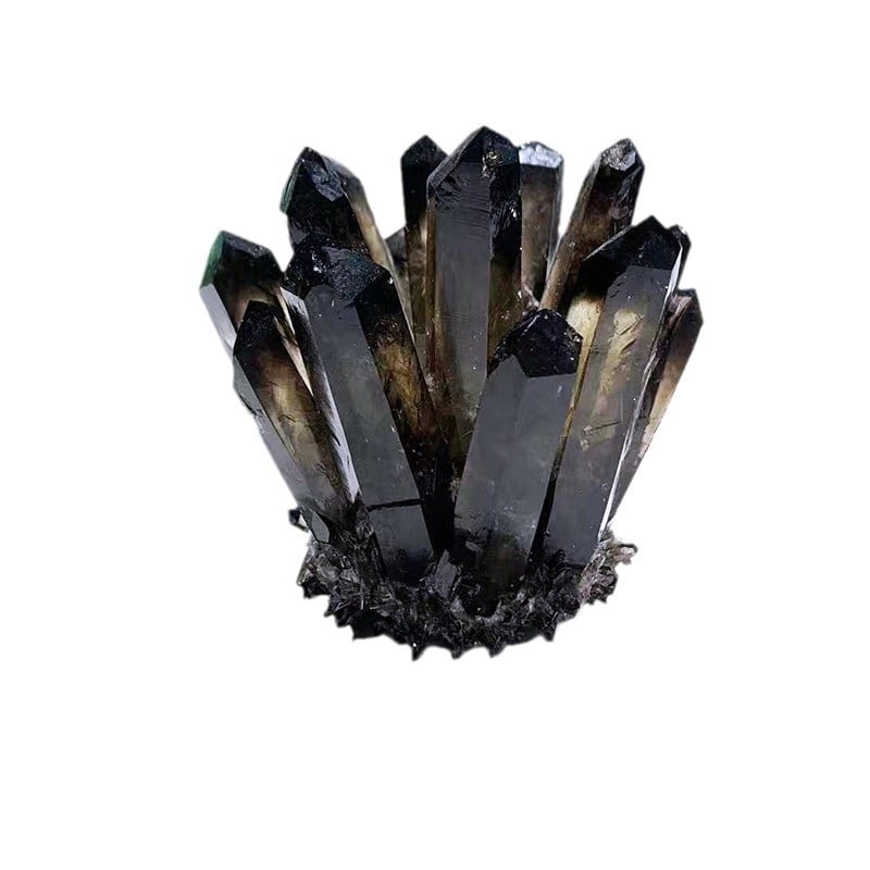 Smoky Quartz Crystal Cluster Natural Healing Point Cluster for Energy ...