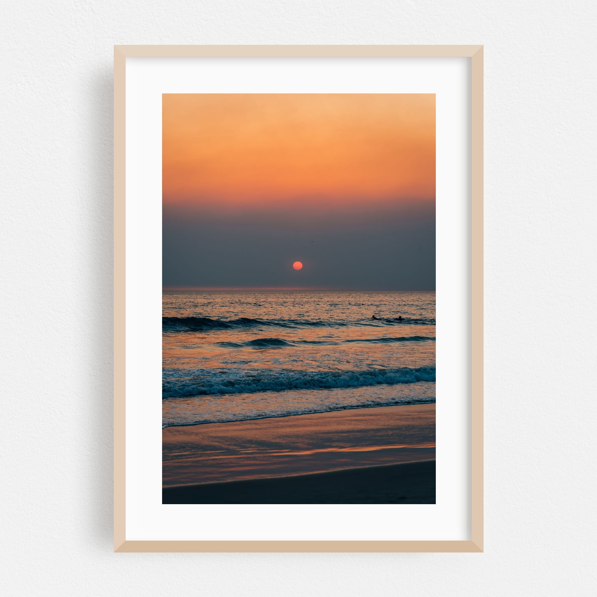 Smoky Sunset 01 - Santa Monica California Photography Sunset Beach ...