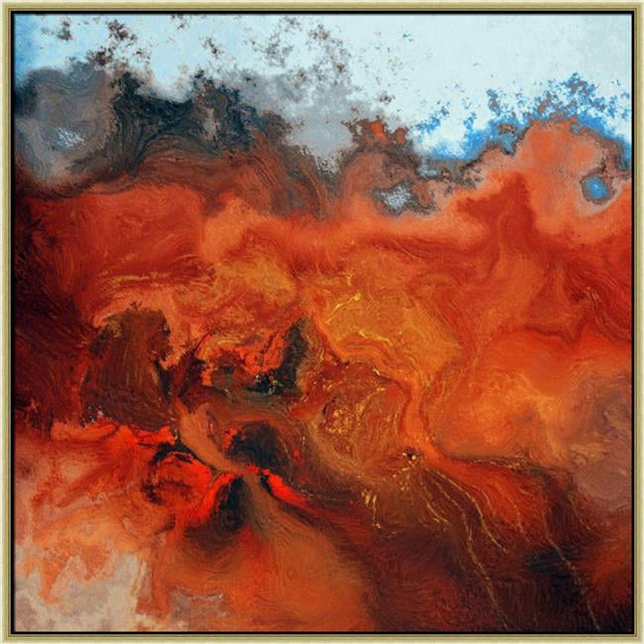 Smoldering Rock Wall Art - Walmart.com