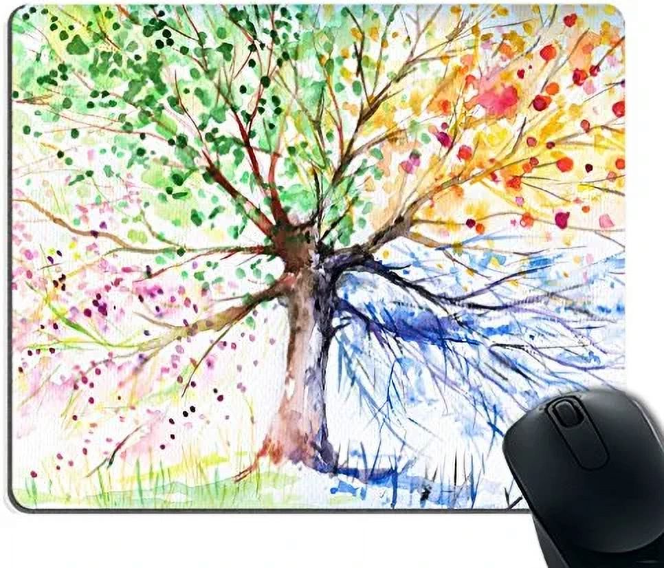 Smooffly Four Seasons Spring Tree of Life Mouse Pad - Walmart.com