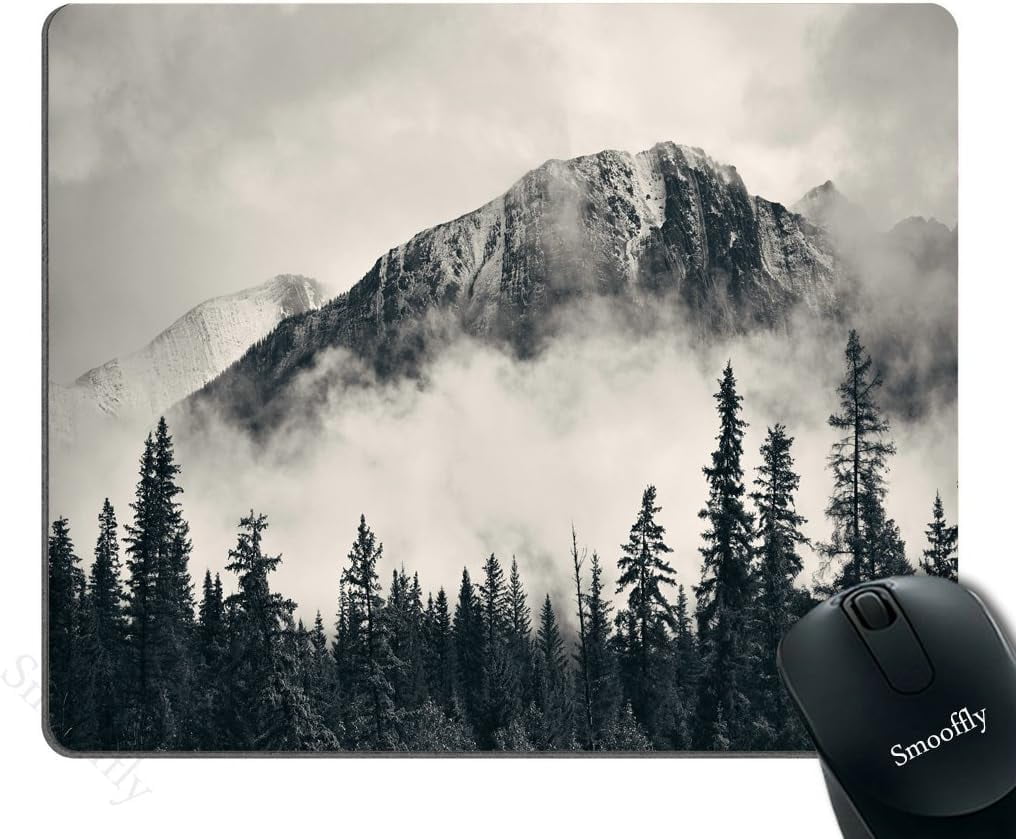 Smooffly National Parks Mouse pad Custom, Canadian Smokey Mountain ...