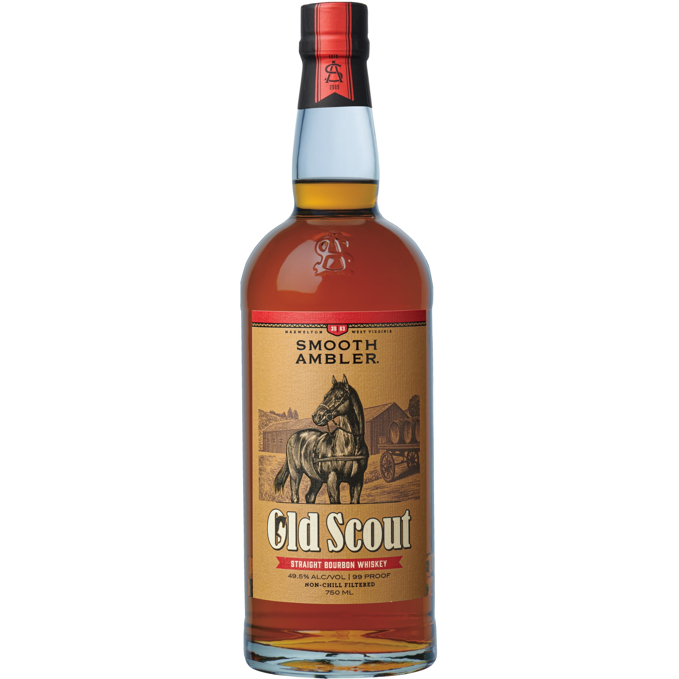 Smooth Ambler Old Scout Straight Bourbon 750 ml, 99 Proof - Walmart.com
