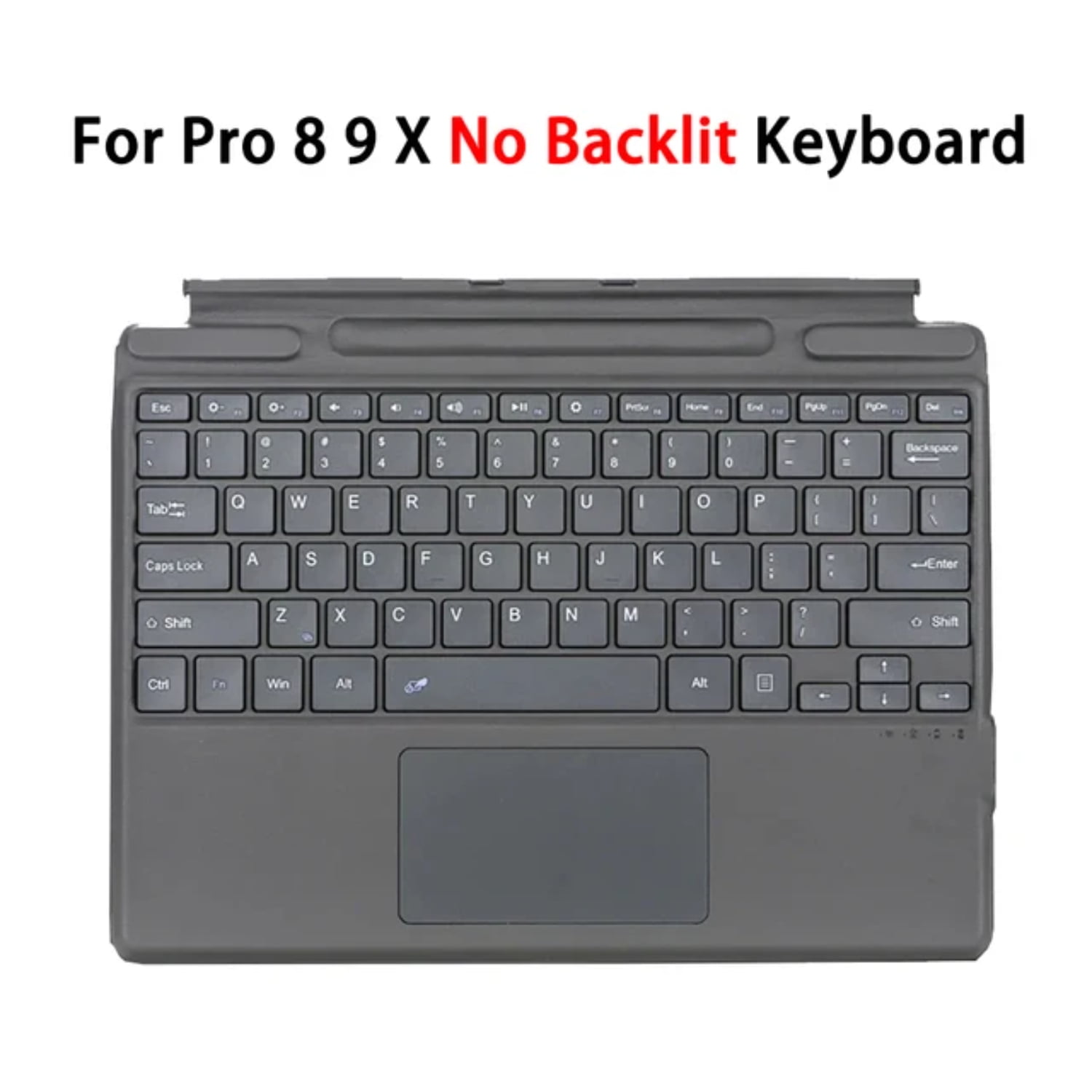Smooth Backlit Portable Wireless Bluetooth Keyboard with Trackpad for ...