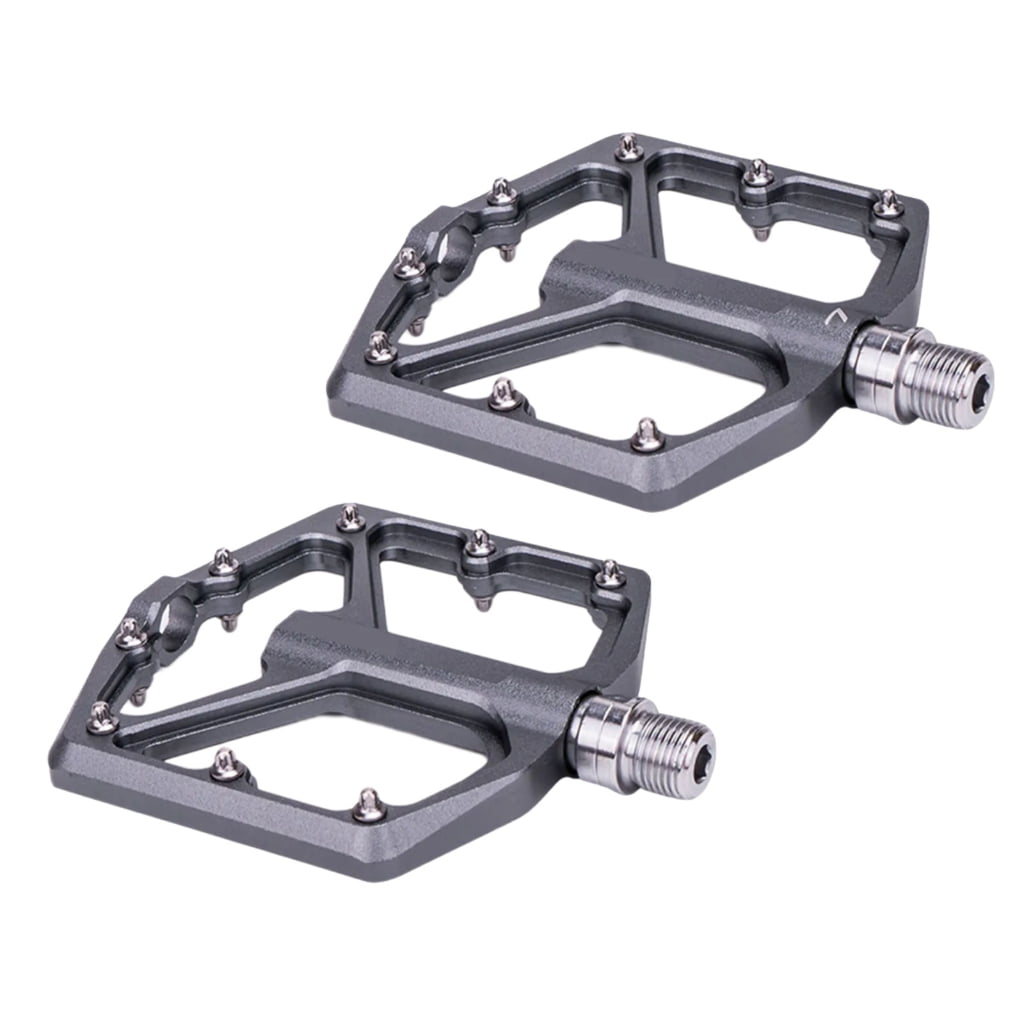 Smooth Bearings Wide Flat Cycling Pedals Nonslip Road Bicycles Pedals ...
