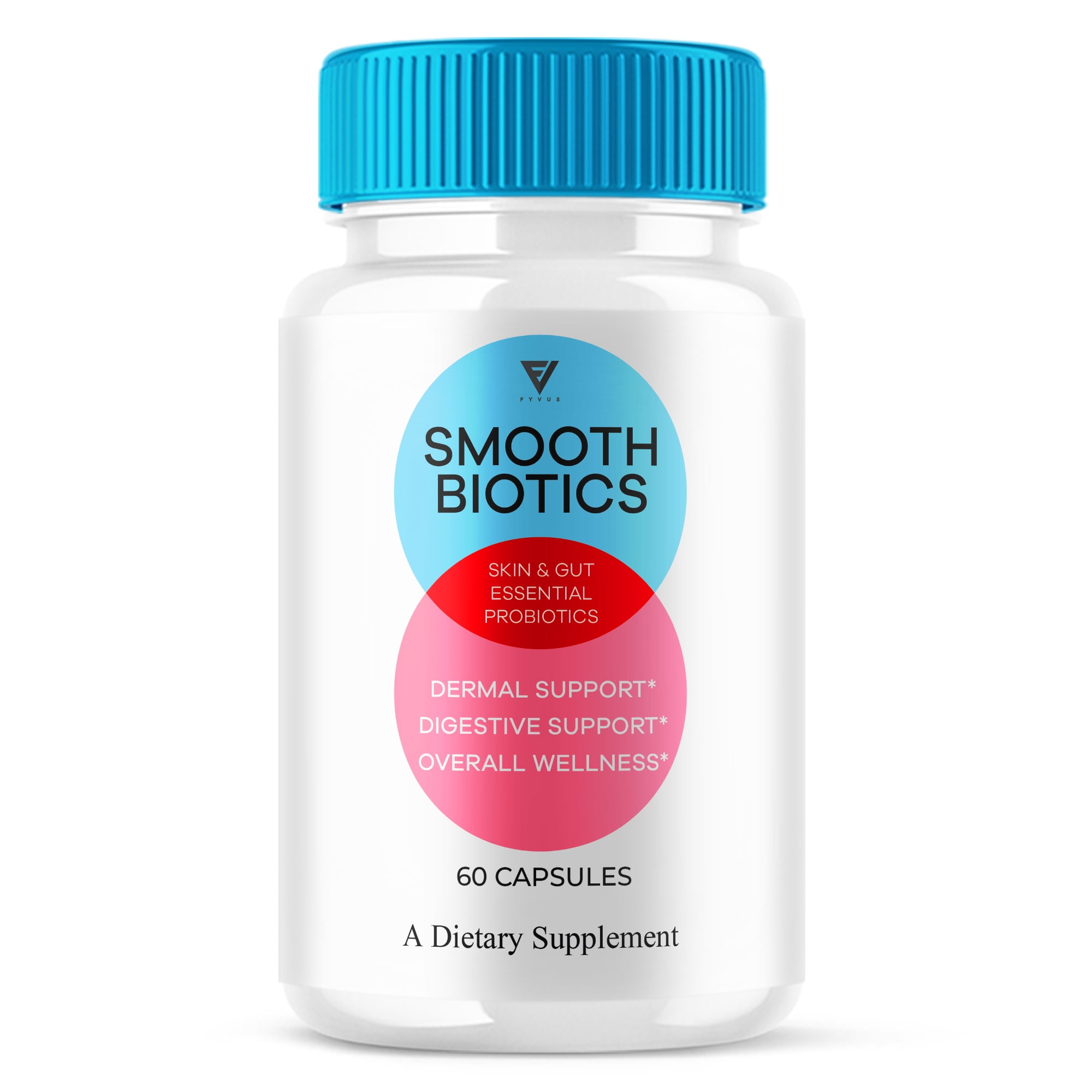 Smooth Biotics Probiotic Supplement SmoothBiotics Pills (60 Capsules ...