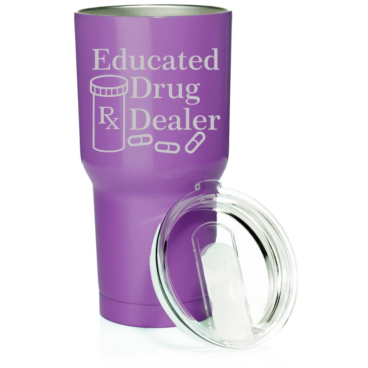 Smooth Body Tumbler Stainless Steel Vacuum Insulated Travel Mug Cup ...