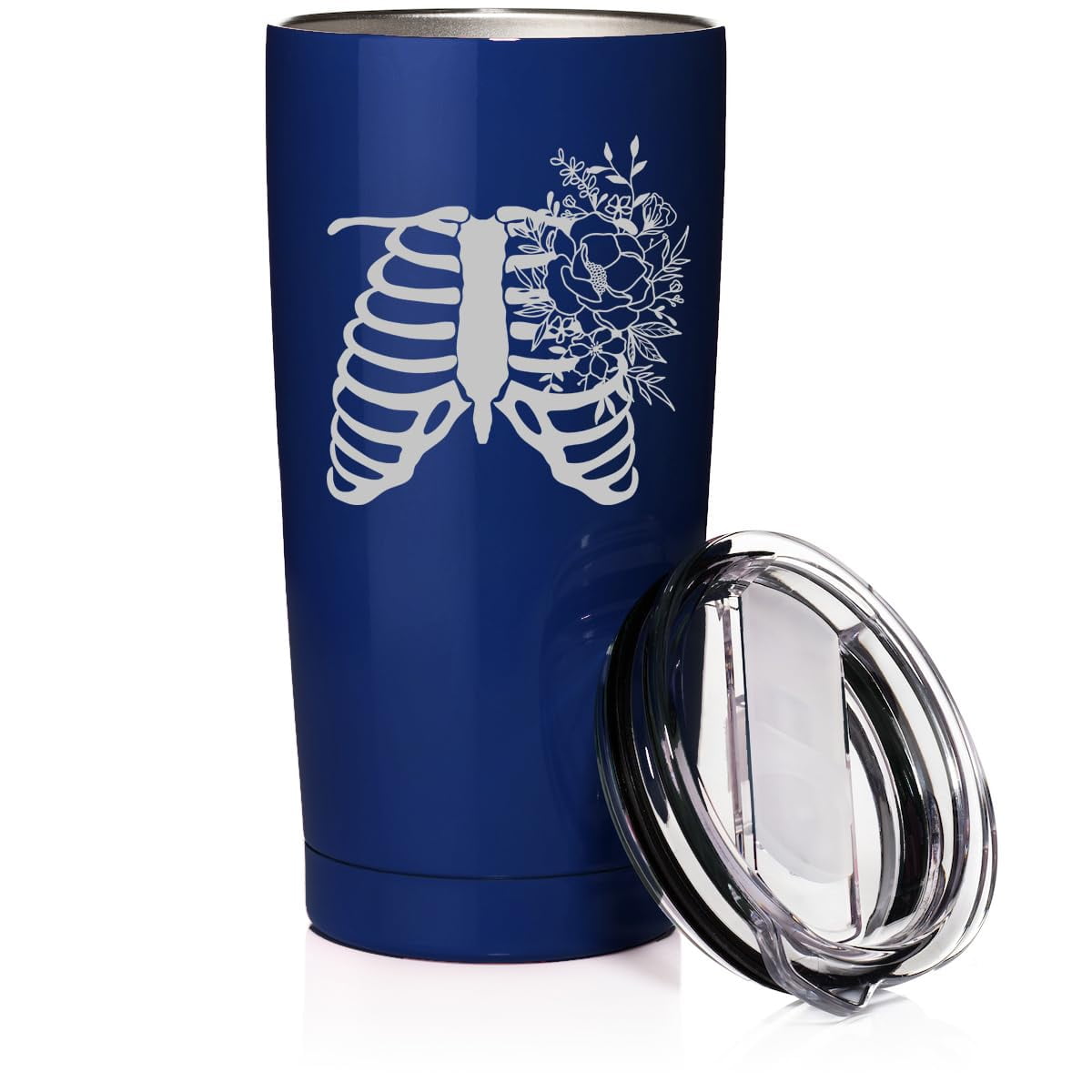 Smooth Body Tumbler Stainless Steel Vacuum Insulated Travel Mug Cup ...