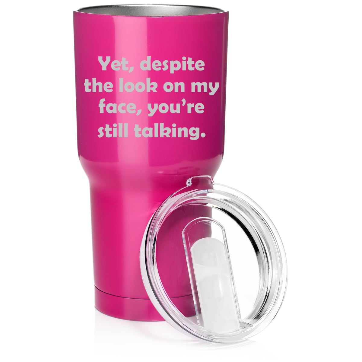 Smooth Body Tumbler Stainless Steel Vacuum Insulated Travel Mug Cup ...
